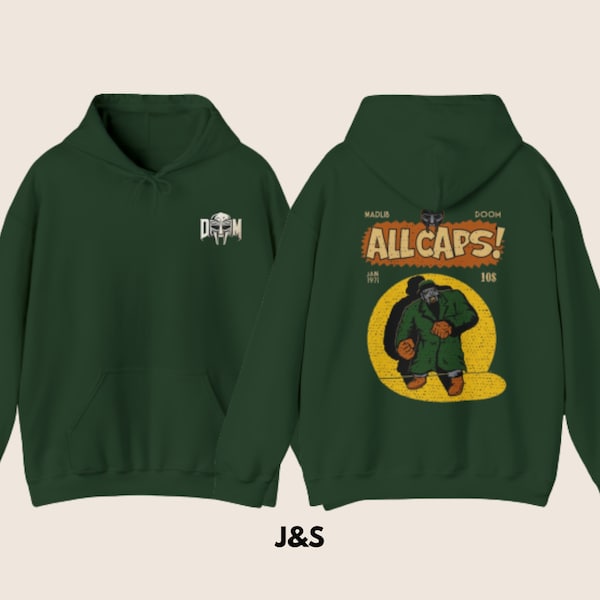 Mf Doom All Caps Shirt - Etsy