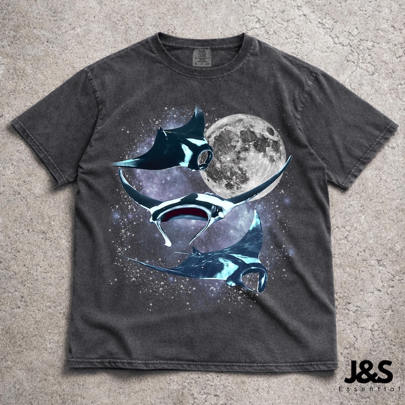 Manta Ray T Shirt Mens - Etsy