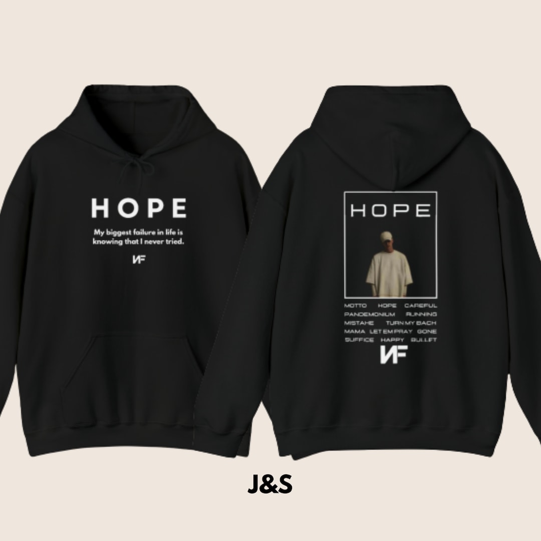NF Hope Album Hoodie 8 Colors Available Unisex Men's Women's Hoodie ...