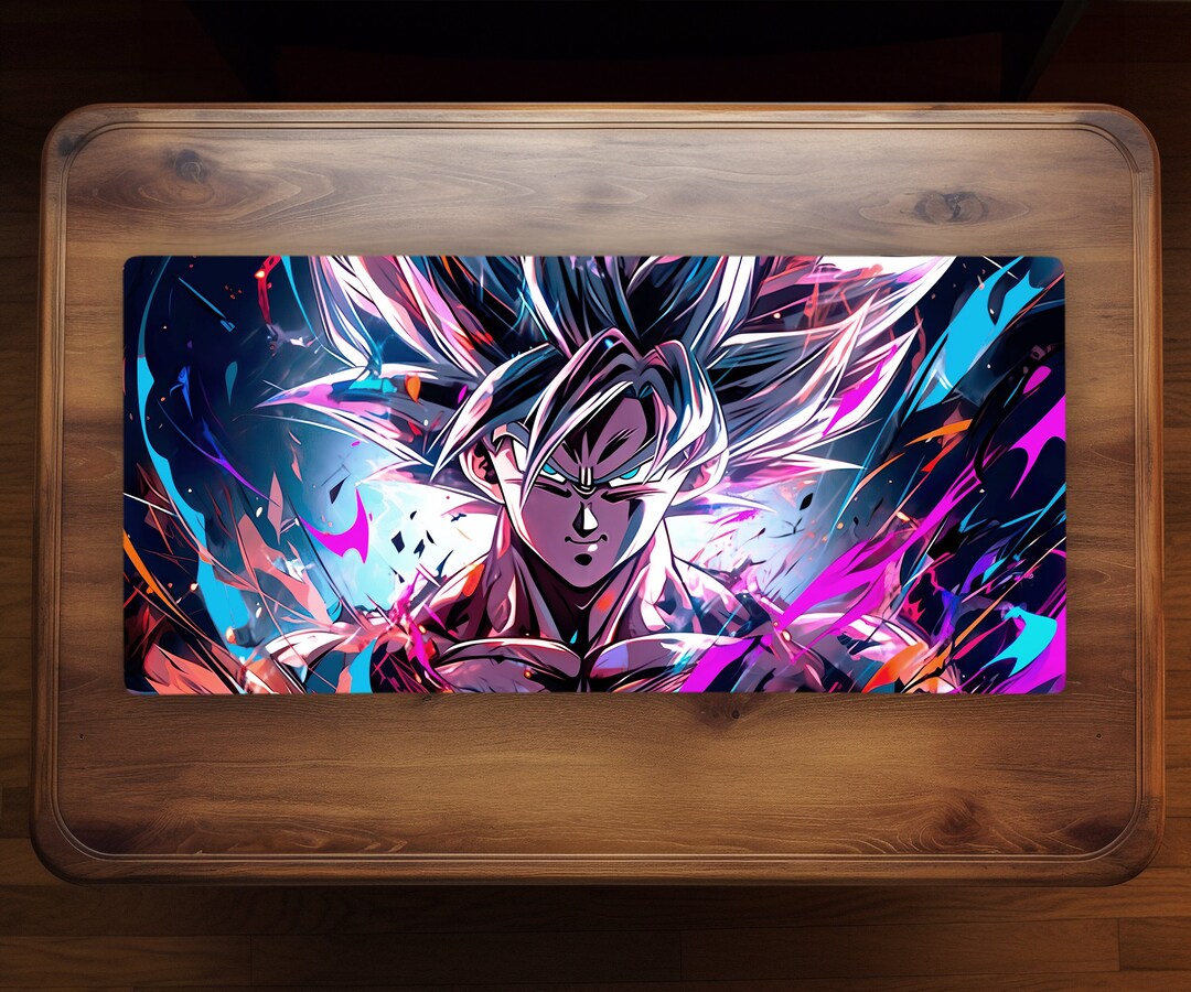 Desk Mats Gaming DBS Goku Ultra Instinct - Etsy
