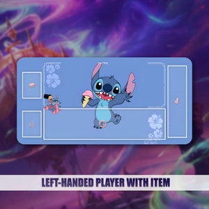 Playmat TCG Lorcana - Stitch | 60*30 - Etsy