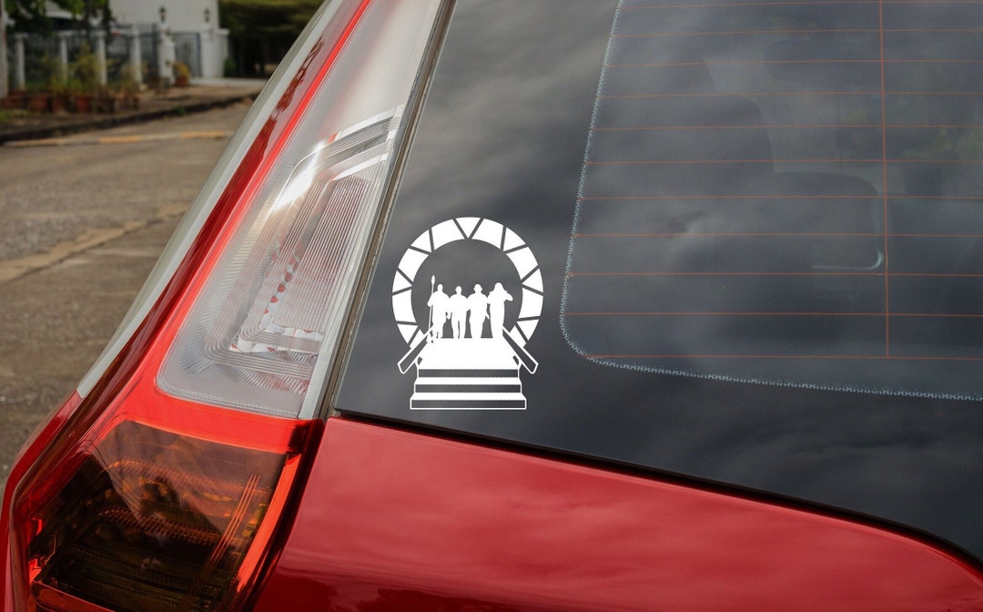 Stargate SG1 Team Embarking Sticker - Choose Your Favorite Color & Size ...