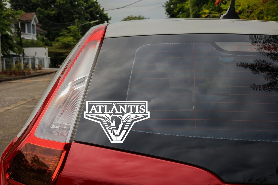 Stargate Atlantis Symbol Sticker - Choose Your Favorite Color & Size ...