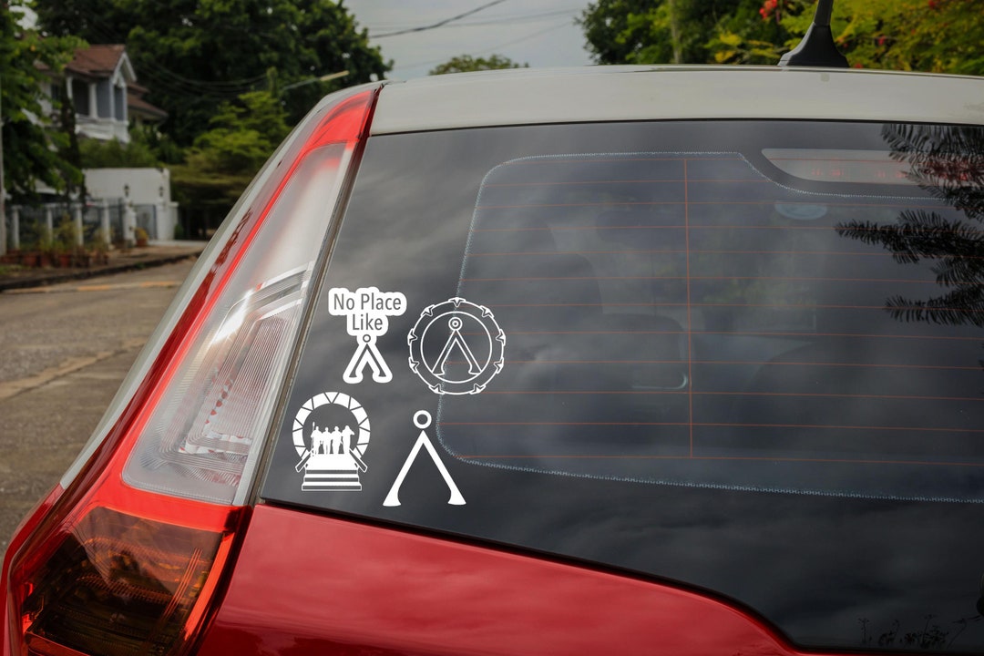 Stargate SG1 Sticker Pack - Set of 4 Most Popular Vinyl Decals - Mix ...