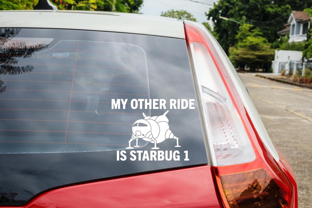 Red Dwarf Starbug Sticker - Choose Your Favorite Color & Size ...