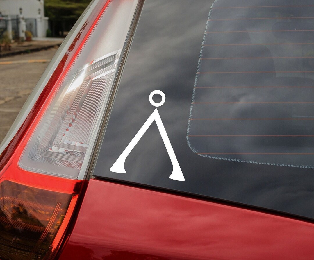 Stargate SG1 Home Chevron Symbol Vinyl Decal Sticker, High Quality ...