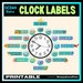 New! Ocean Themed Clock Labels | Under the Sea / Ocean Theme Classroom ...