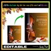 New! Editable Autumn Orchestra Concert Flyer | Unique Concert Flyer ...