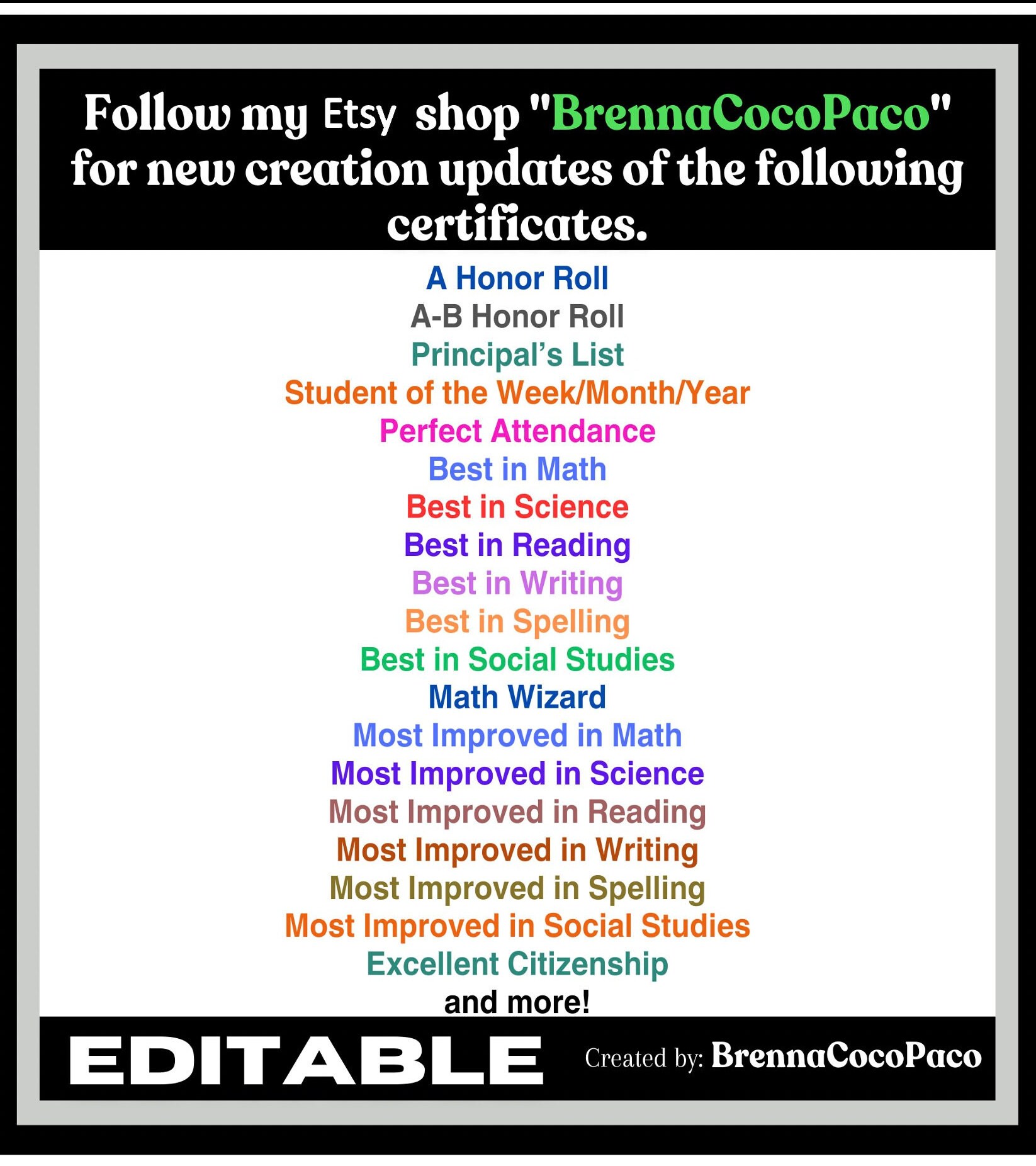 New Editable Social Studies Achievement Certificate | Math Certificate ...
