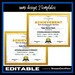 New Editable Mathematics Achievement Certificate | Math Certificate ...