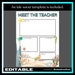 New Ocean Theme Meet the Teacher Template | Under the Sea Theme Meet ...