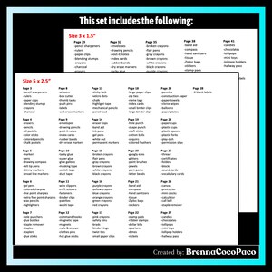 New Ocean Themed Classroom Craft & Supply Labels | Print-ready and ...