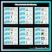 New! Editable Ocean Theme Visual Class Schedule With Cliparts - Etsy