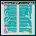 New Ocean Themed 10 Drawer Cart Labels | Print-ready and Editable ...
