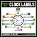 New! Forest Themed Clock Labels | Jungle / Forest Themed Classroom ...