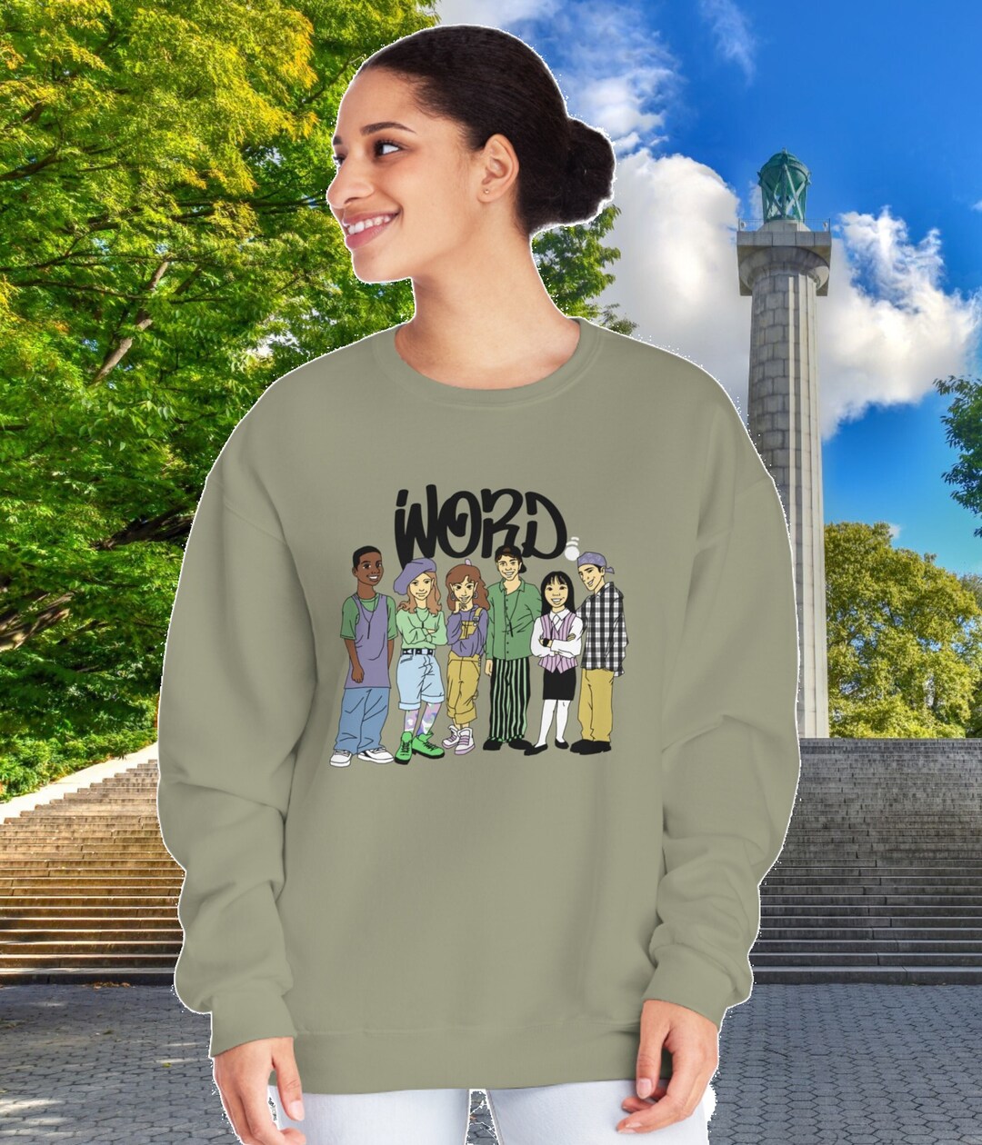 Ghostwriter Sweatshirt PBS Kids 90s Throwback TV Sweater for Fan of Ghostwriter Unique Merch ...