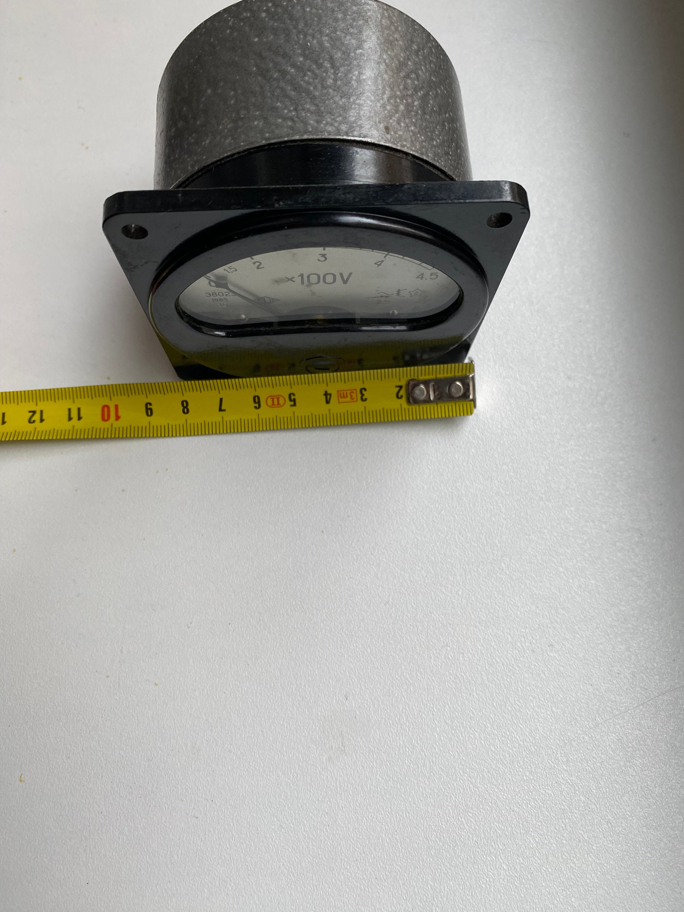 Vintage Electrical Measuring Device Voltmeter - Etsy