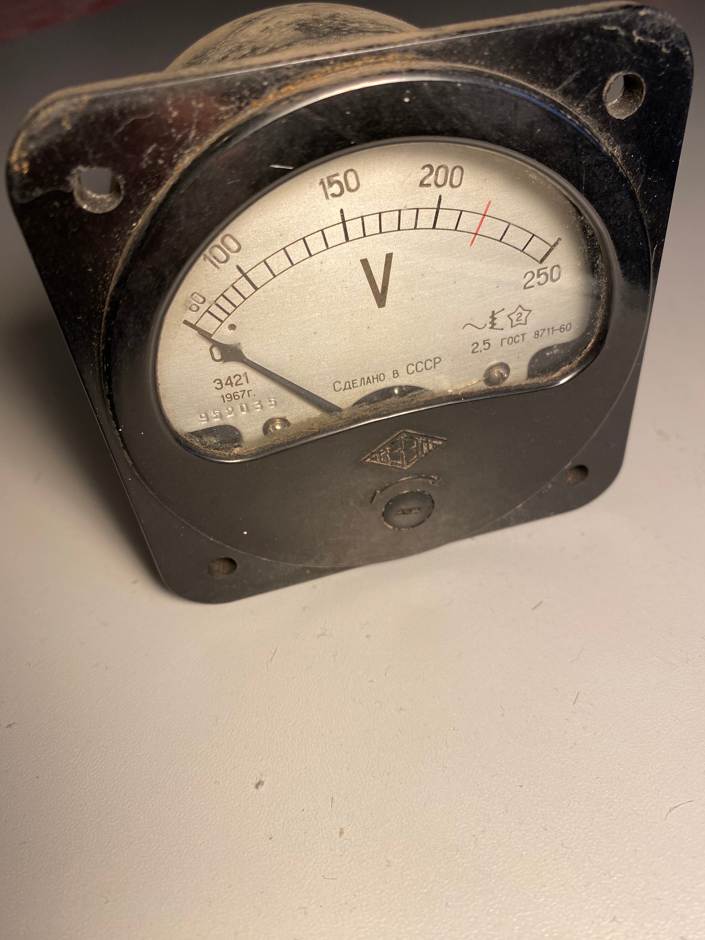 Vintage Electrical Measuring Device - Etsy