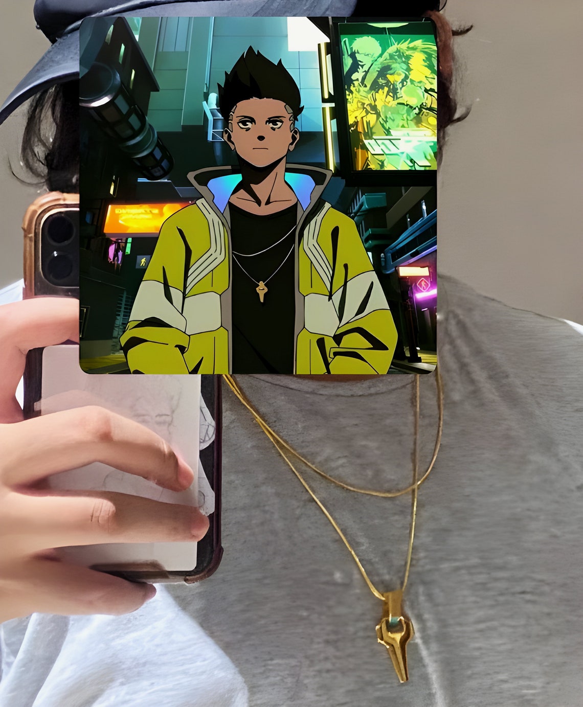 DAVID MARTINEZ NECKLACE Cyberpunk Edgerunners Necklace - Etsy