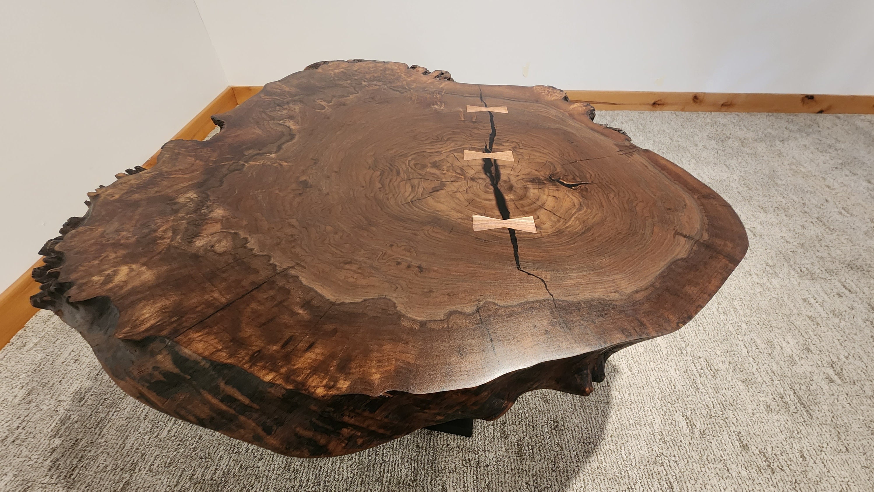 Black Walnut Burl Coffee Table - Etsy