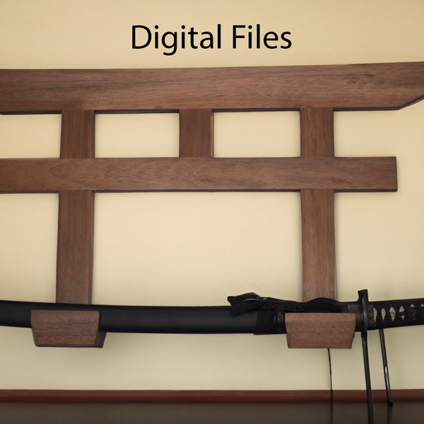 Wall Mounted Sword Holder - Etsy