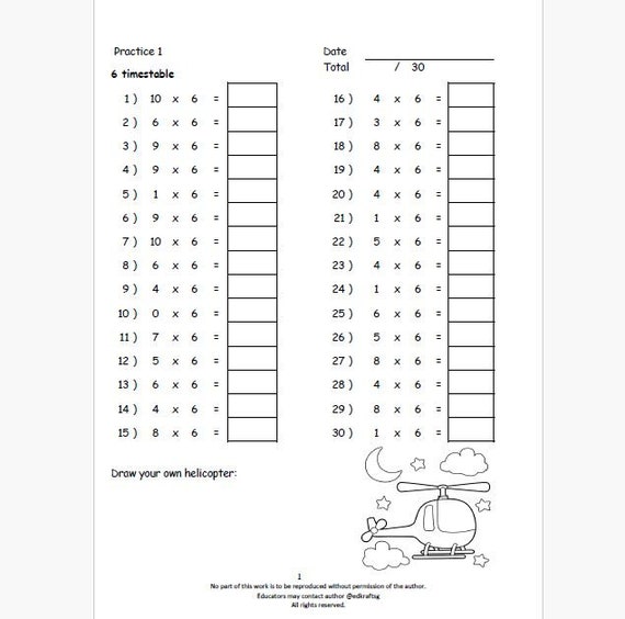 6 7 8 Multiplication Worksheets Christmas Multiplication Facts