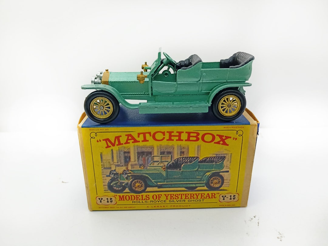 Y-15 A 1907 Rolls Royce Silver Ghost Lesney Matchbox Models of ...