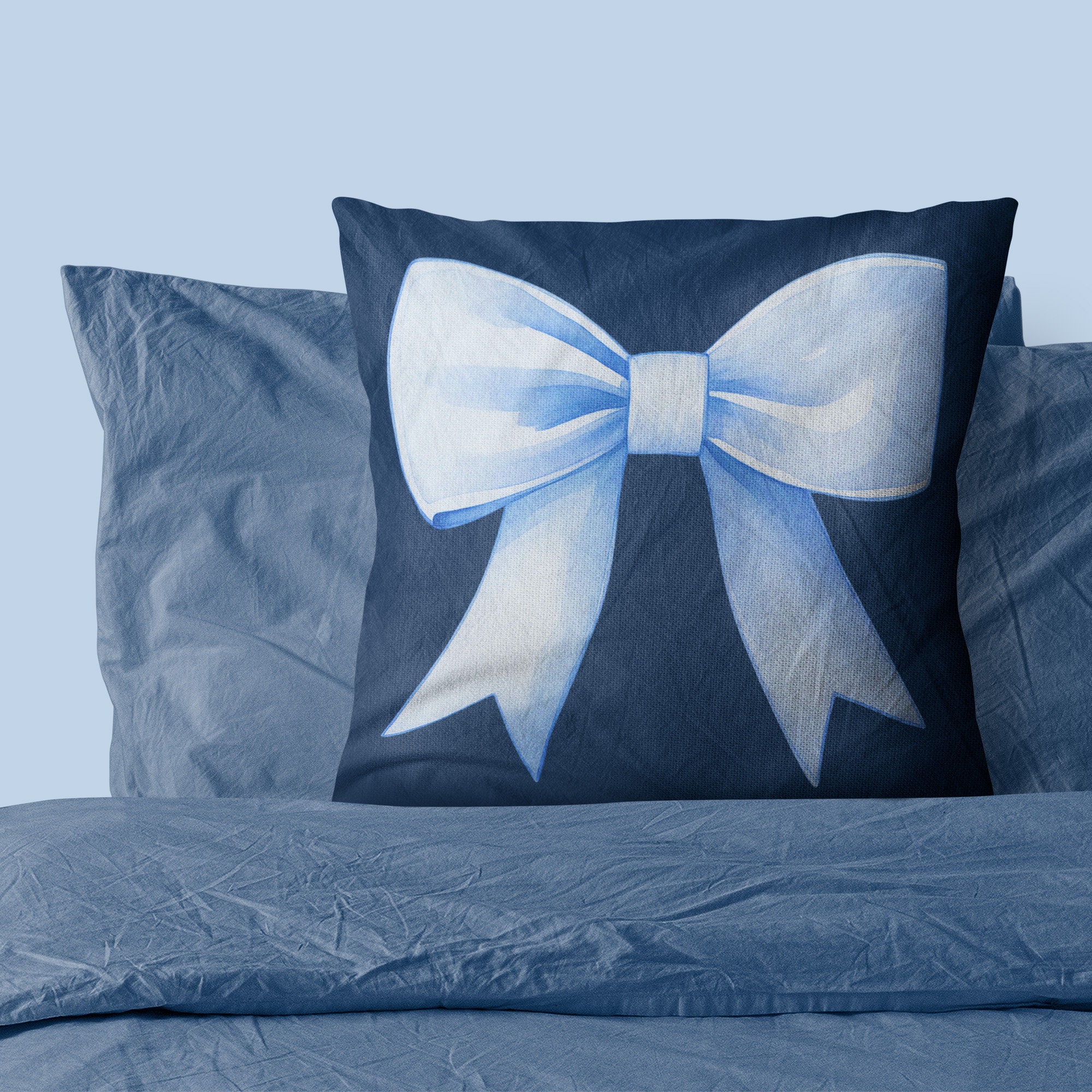 Watercolor Blue Bows PNG, Clipart Bow Collection Ribbon Bow Clip Art ...