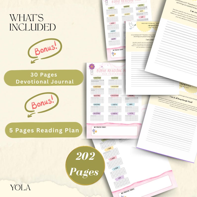 Bible Study Guide Bundle, Book Summaries, Reading Plan (digital ...