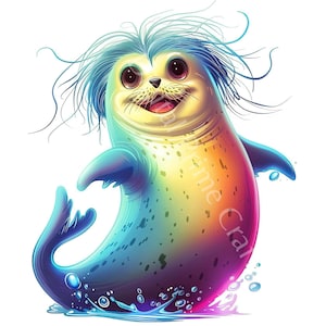 13 Seal Clipart, Cute Animal, Marine Animals, High Quality Jpg Images ...