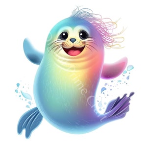 13 Seal Clipart, Cute Animal, Marine Animals, High Quality Jpg Images ...