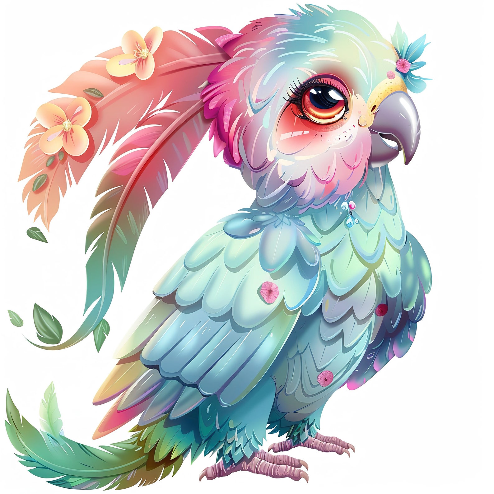 12 Bird Clipart, Cute Bird Clipart, High Quality Jpgs, Digital Download ...