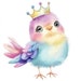 10 Bird Clipart, Cute Bird, High Quality Jpgs, Digital Download ...
