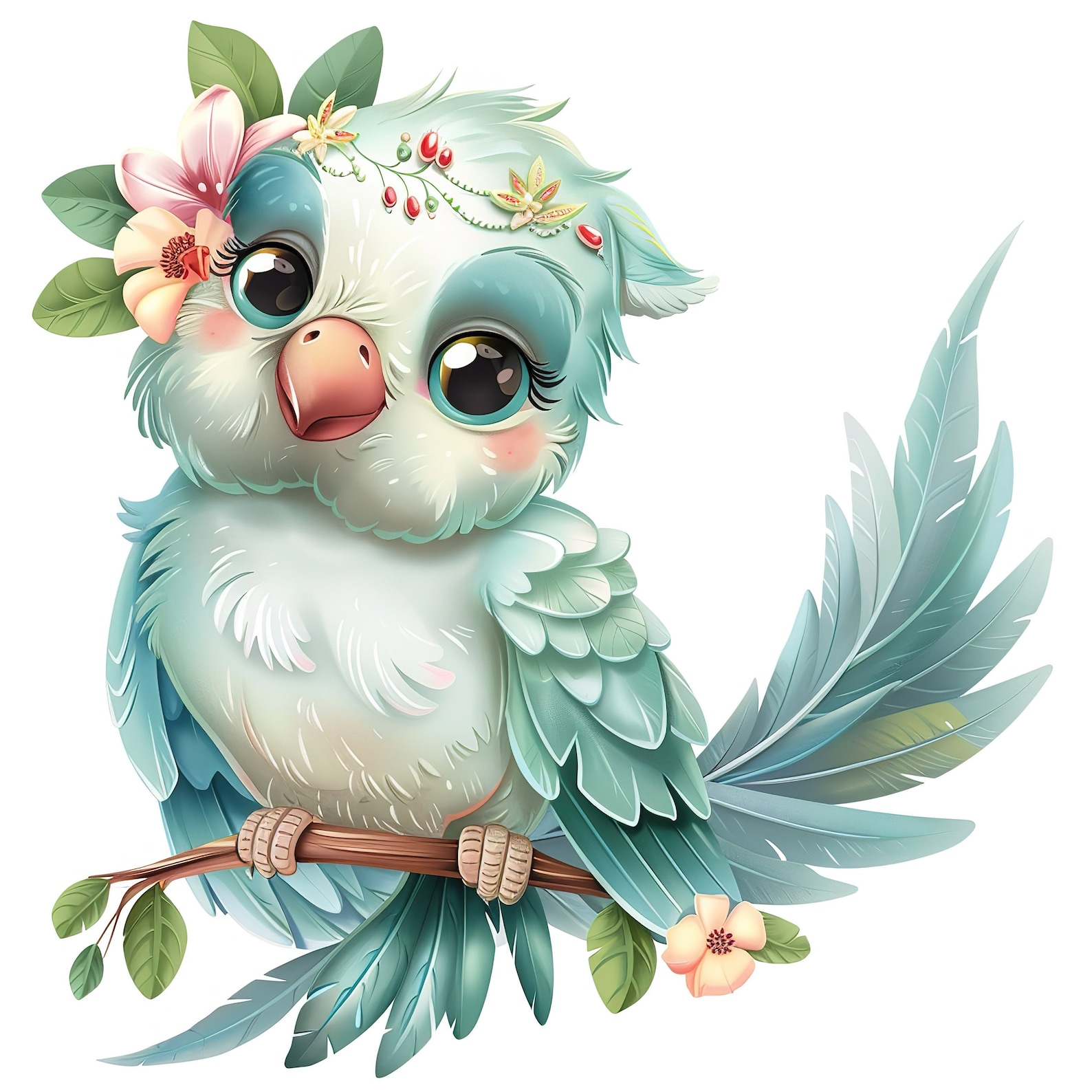 12 Bird Clipart, Cute Bird Clipart, High Quality Jpgs, Digital Download ...