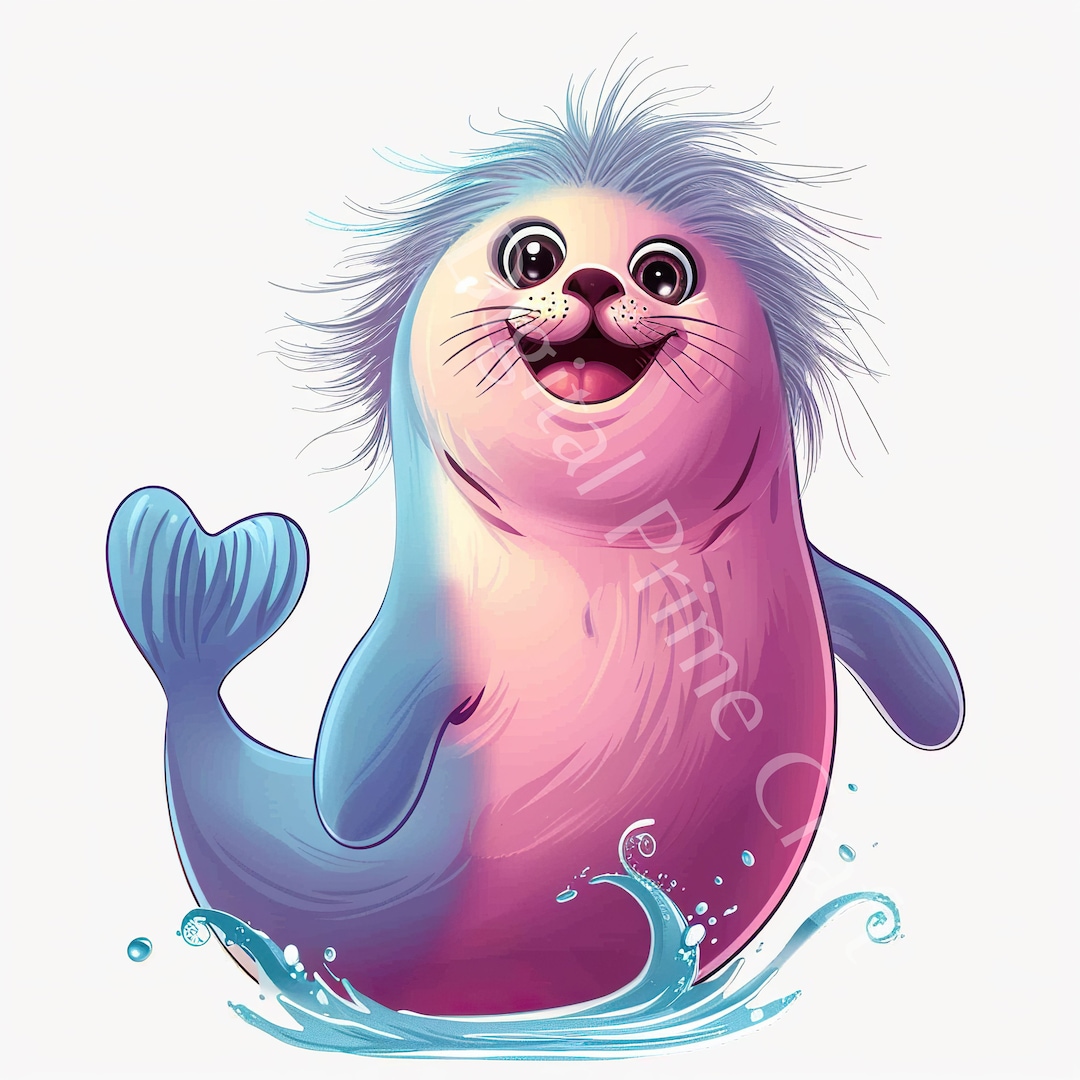 13 Seal Clipart, Cute Animal, Marine Animals, High Quality Jpg Images ...