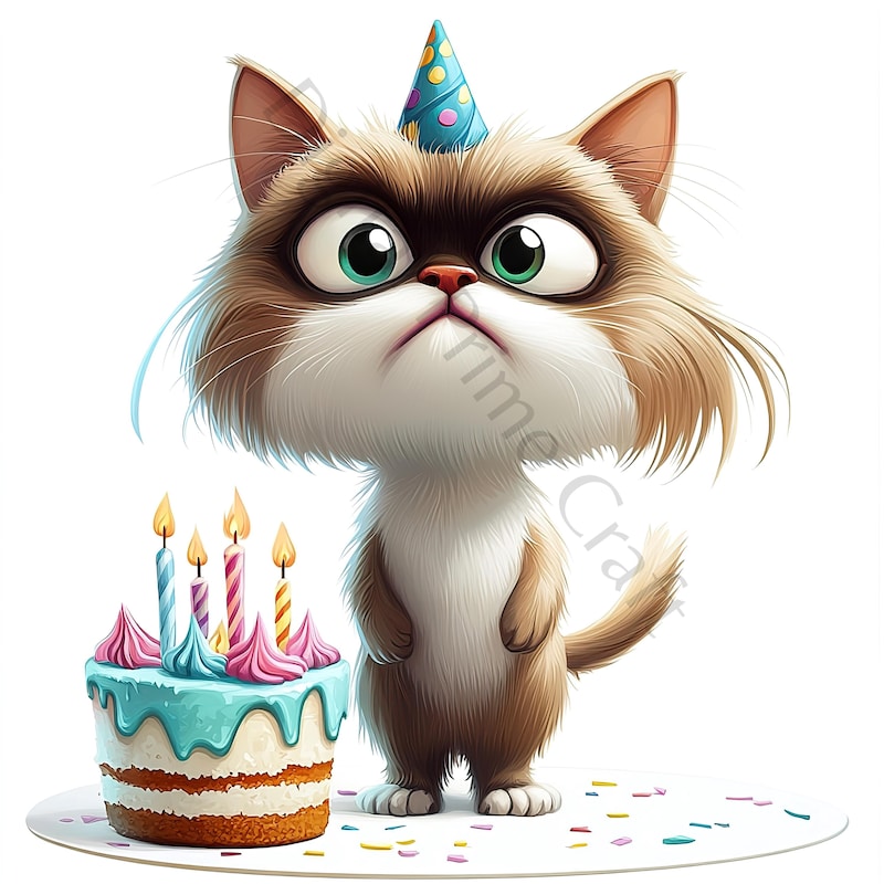 Grumpy Cat Birthday - Etsy
