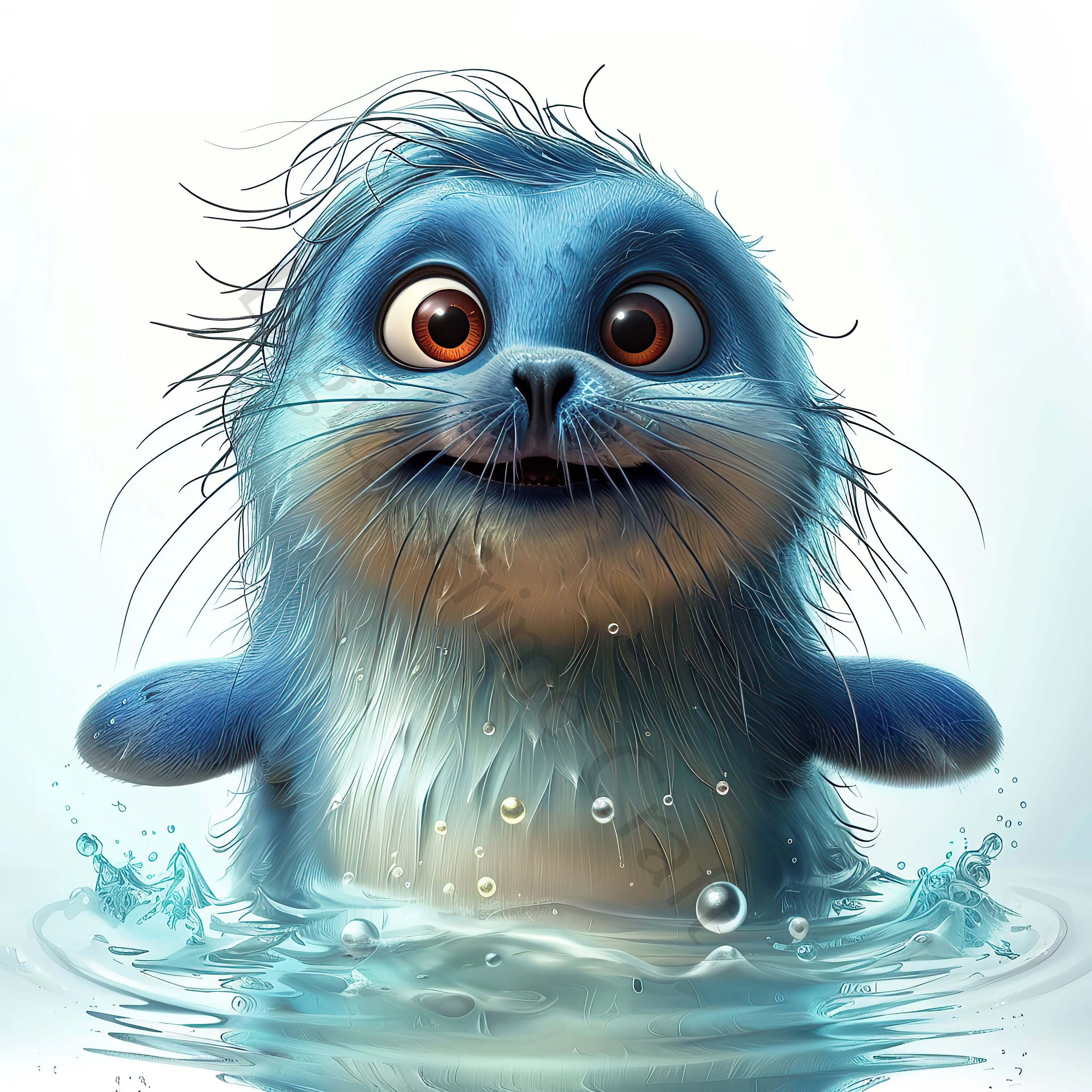 10 Seal Clipart, Water Animal, High Quality Jpg Images, Digital ...