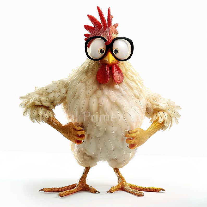 10 kip clipart, grappige dieren clipart, hoge kwaliteit jpg's, digitale ...