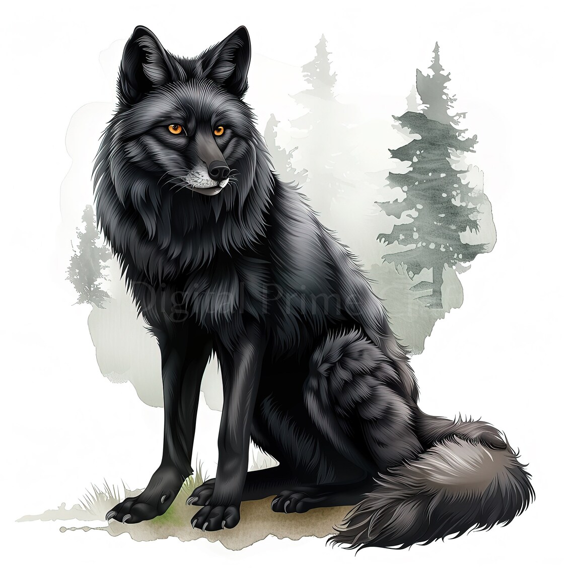 12 Fox Clipart, High Quality Jpgs, Digital Download, Watercolor Clipart ...