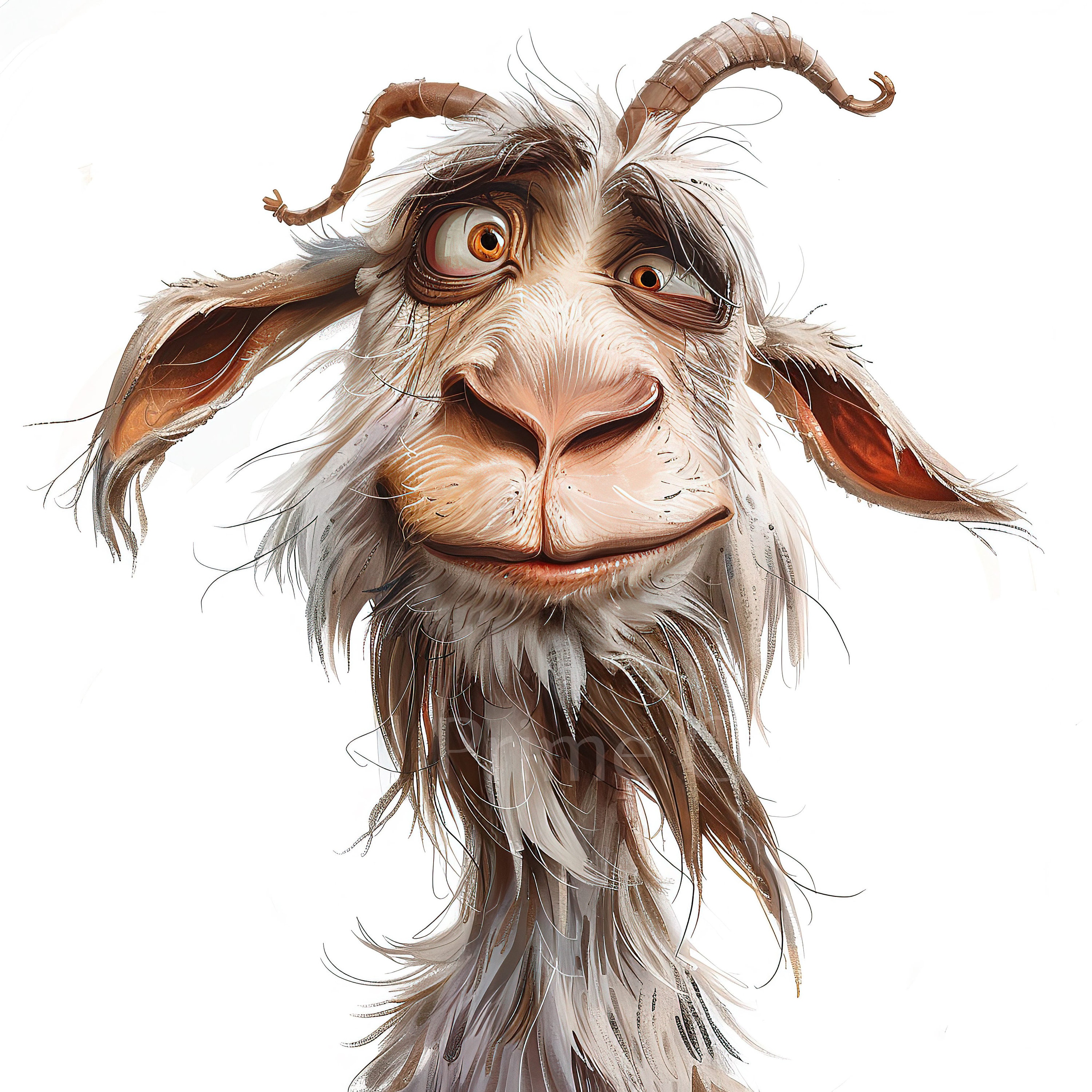 10 Goat Clipart, Funny Animal Clipart, High Quality Jpgs, Digital ...