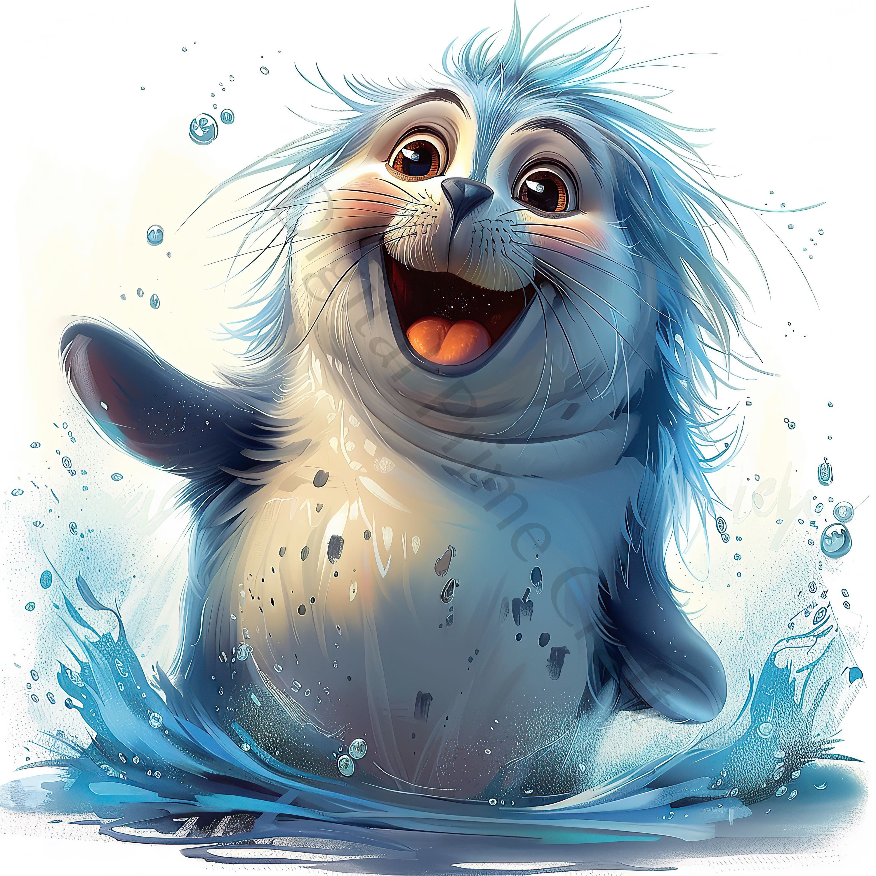 10 Seal Clipart, Water Animal, High Quality Jpg Images, Digital ...