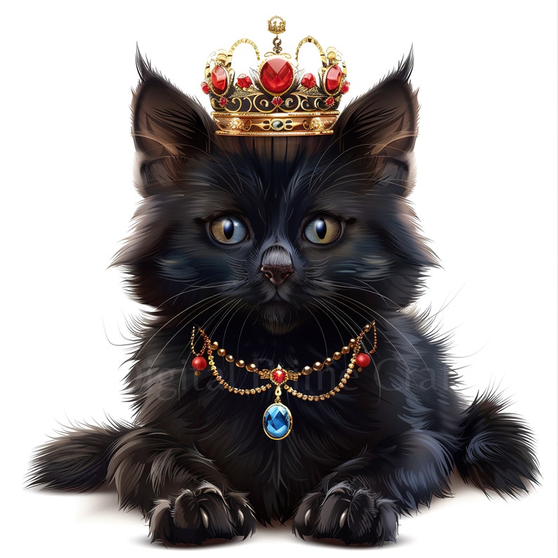 10 Cat Clipart, Kitten Clipart, High Quality Jpgs, Watercolor Clipart ...