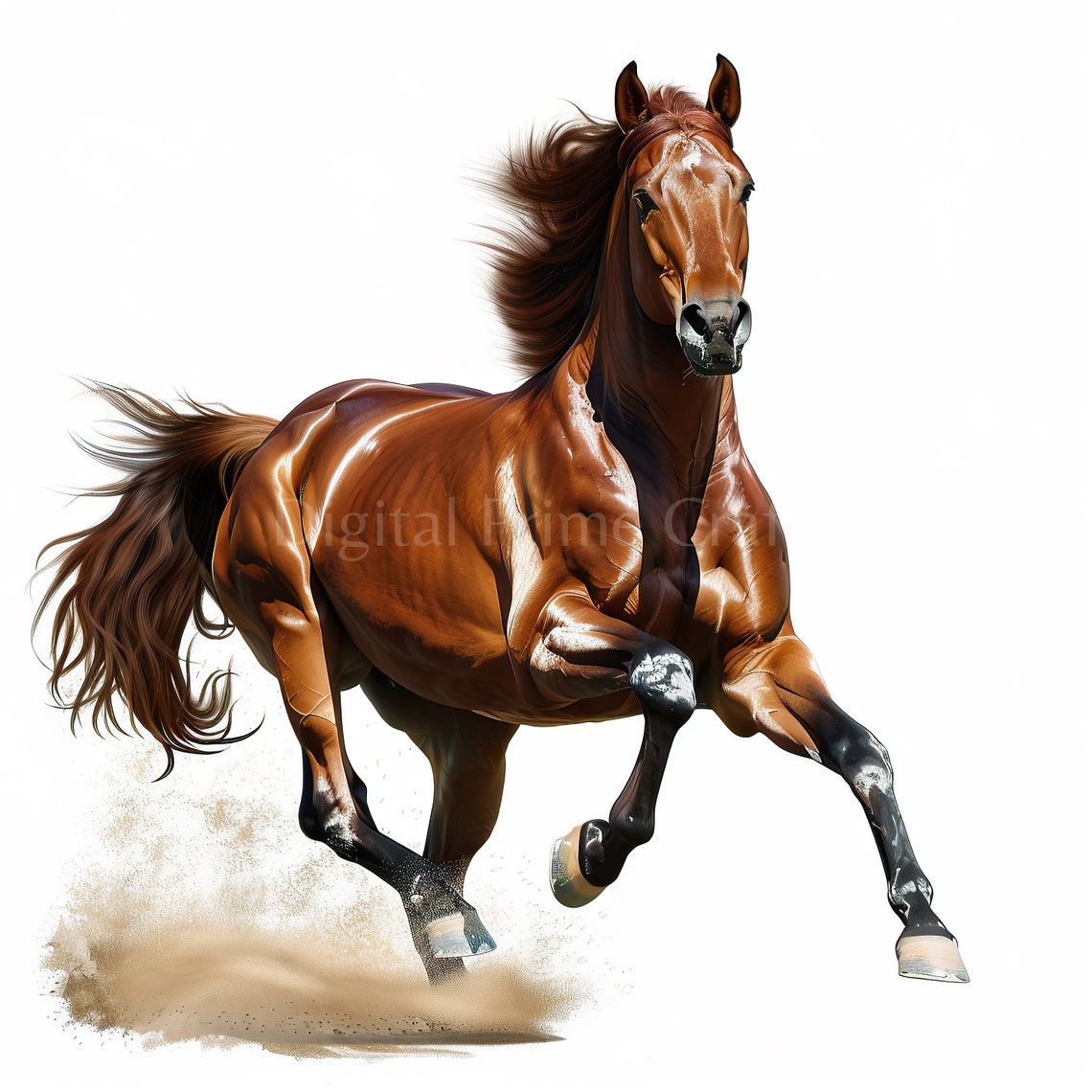 10 Horse Clipart, Running Horse, High Quality Jpgs, Digital Download ...