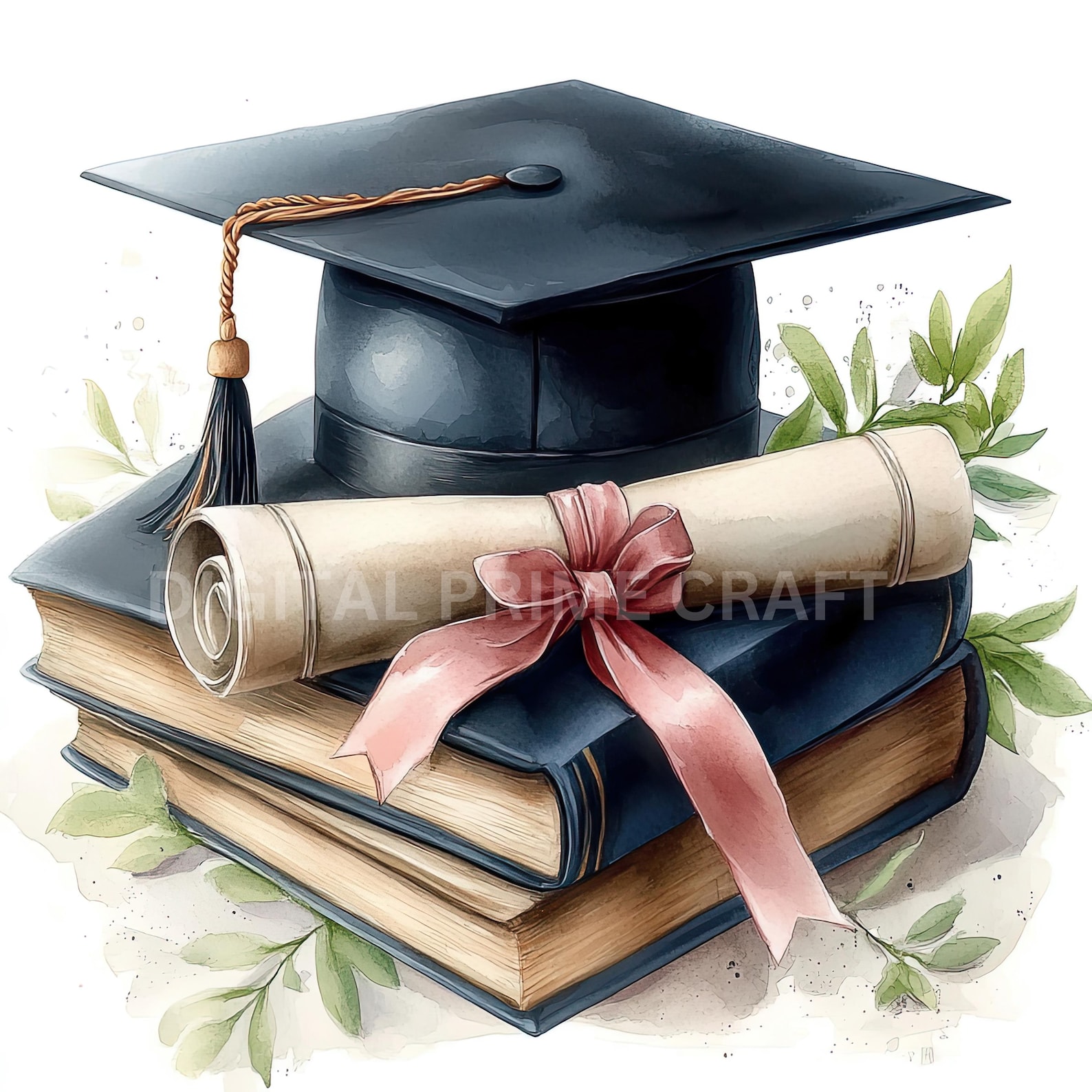 11 Graduation Clipart, College Graduation, High Quality Jpgs, Digital ...