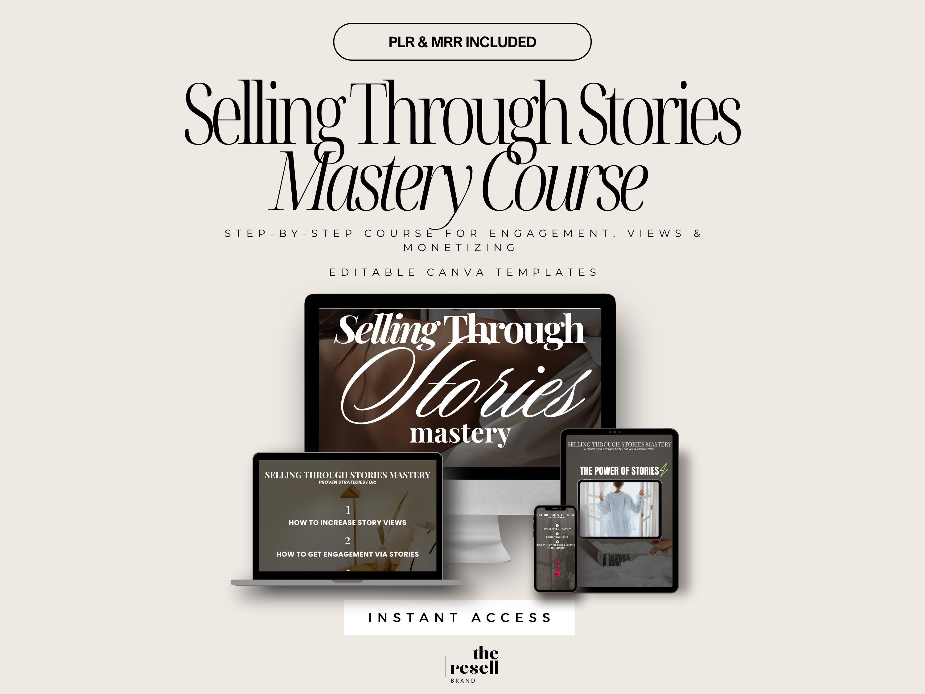 Selling Through Stories Mastery | Video Audio Course | Viral IG 101 ...