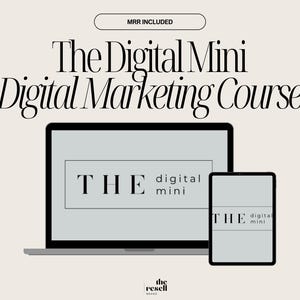 The Digital Mini | Digital Marketing Course With 100% Master Resell ...