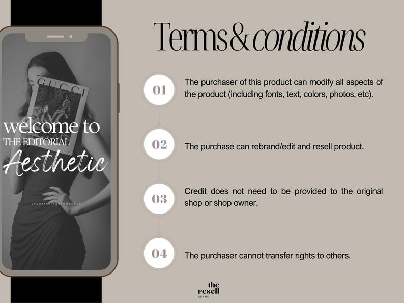 Editorial Aesthetic Instagram Templates | Stories & Posts Bundle | 31 ...