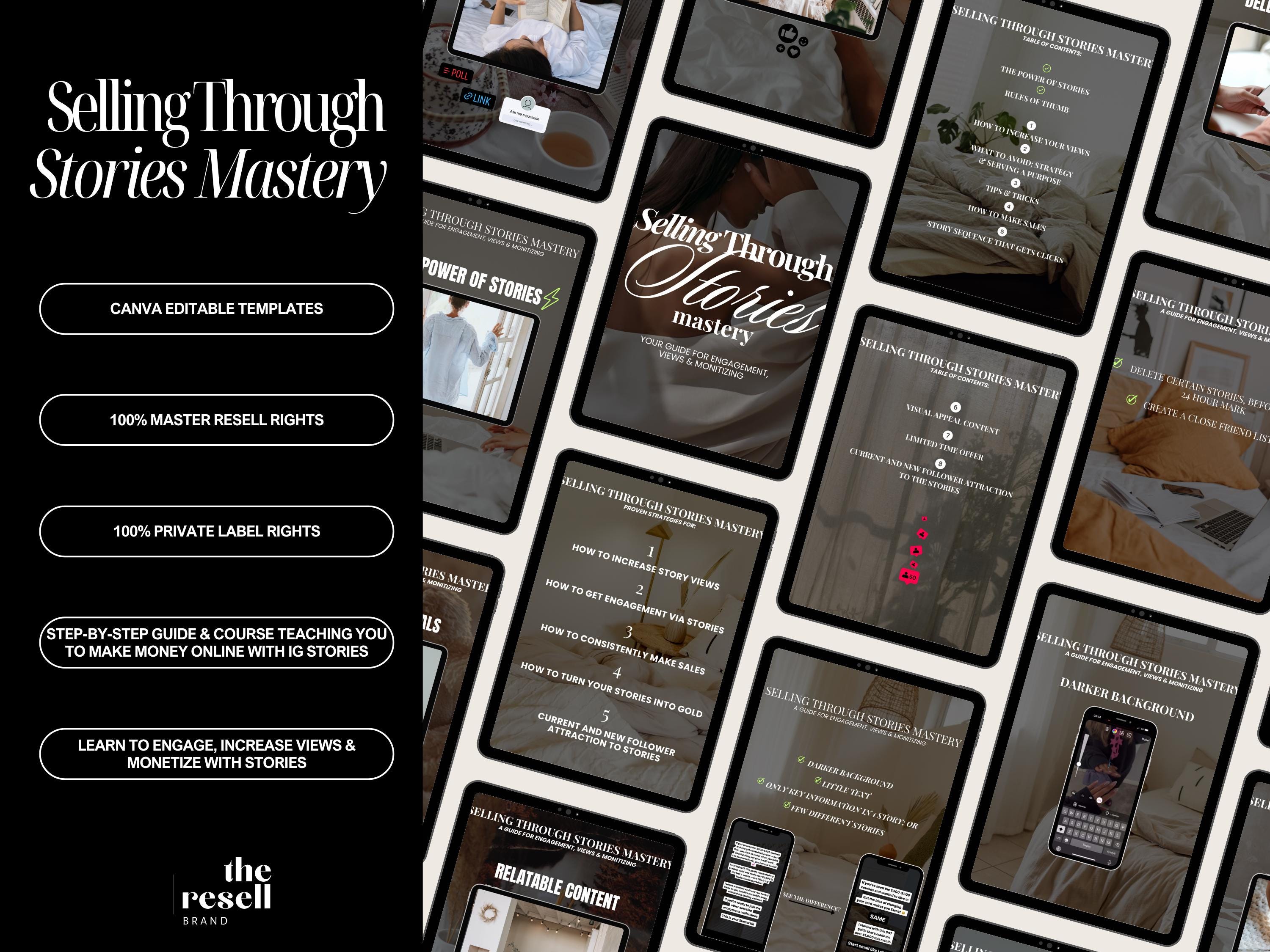 Selling Through Stories Mastery | Video Audio Course | Viral IG 101 ...