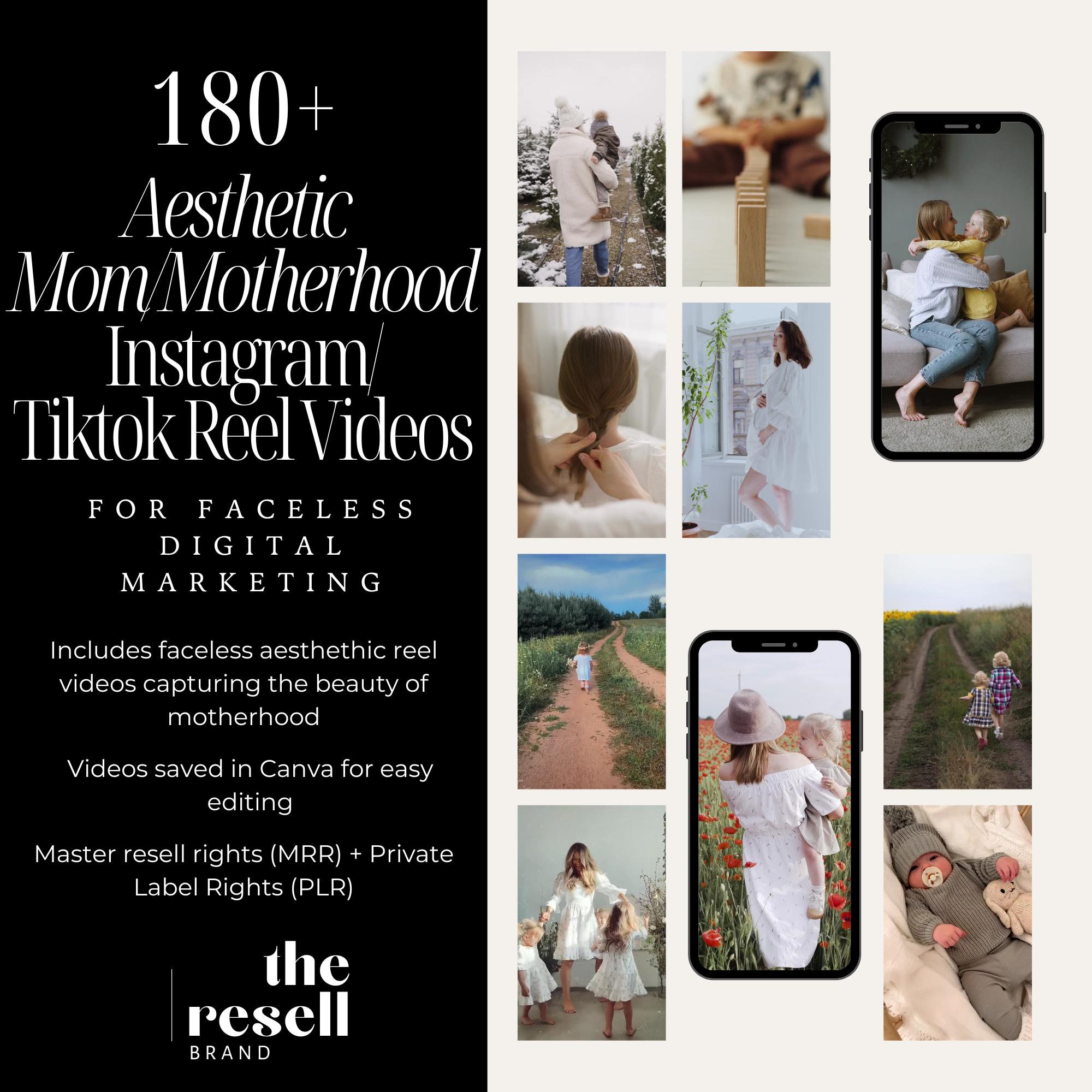 180+ Mom Motherhood Instagram/tiktok Reel Videos Content Bank ...