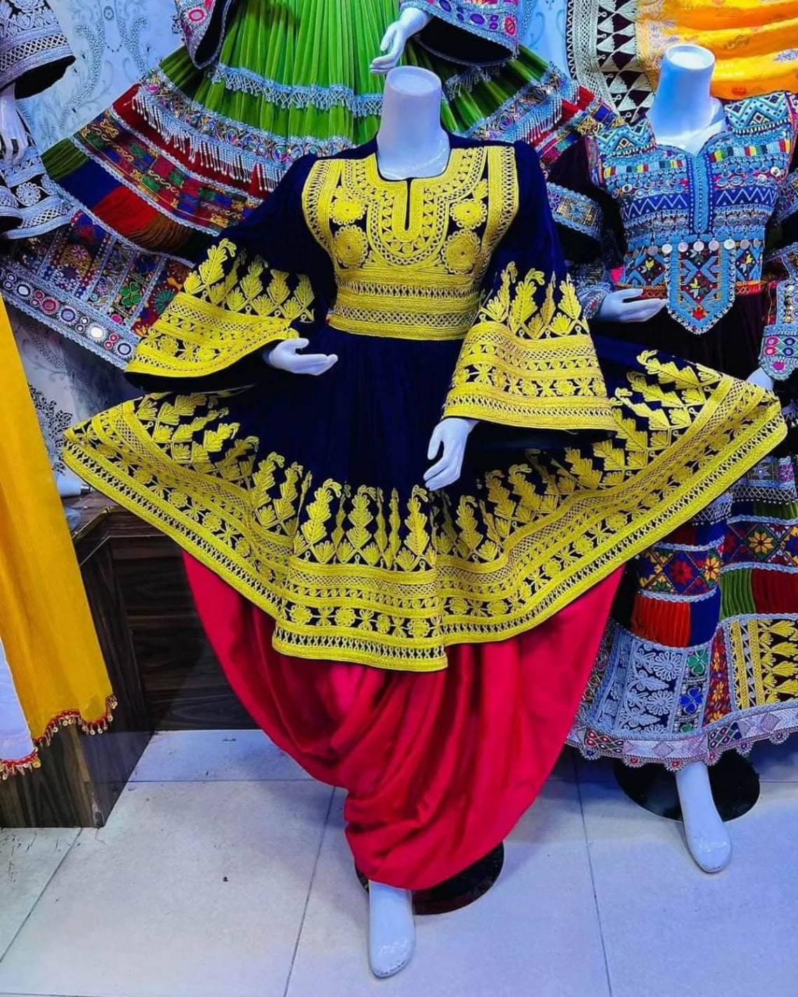 Afghan Charama Dress - Etsy